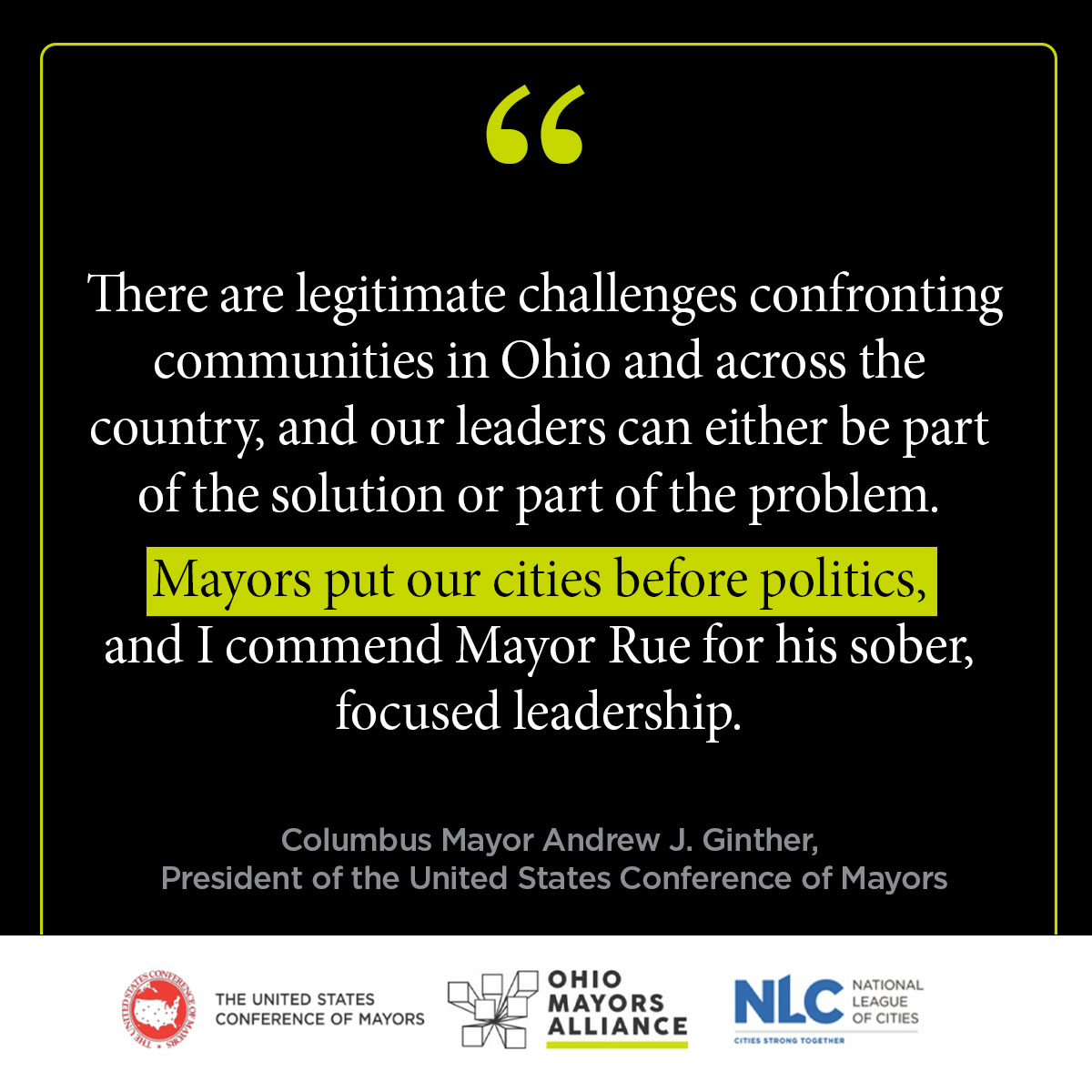 State and National Mayors' Organizations Gather in Springfield to Offer ...